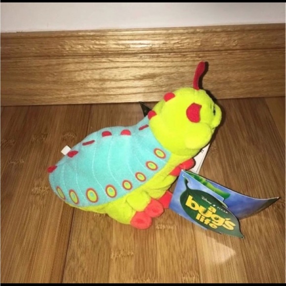Disney | Toys | Nwt Disney A Bugs Life Talking Heimlich Plush | Poshmark